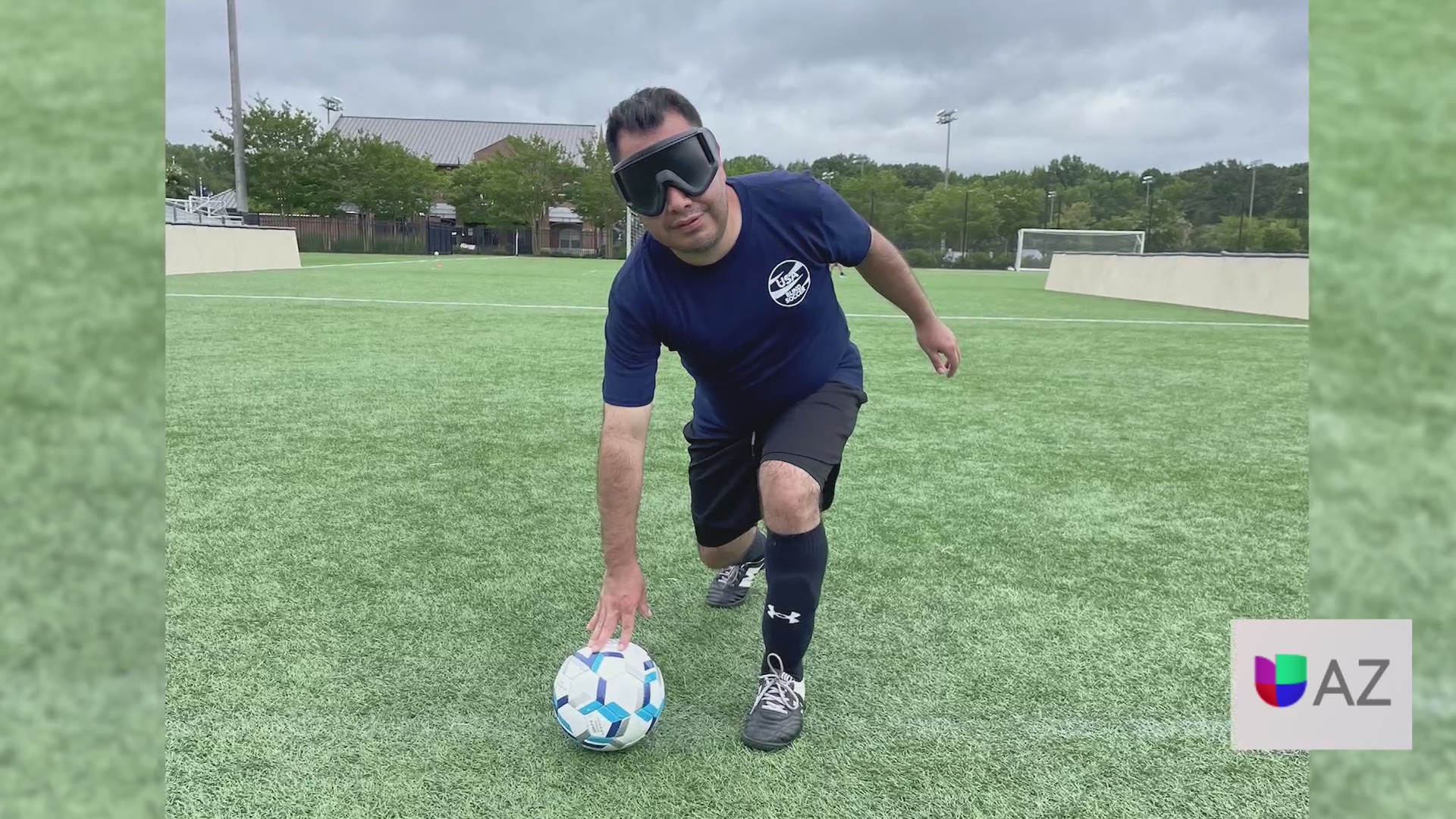 Hispano suma su talento a la primera selección de fútbol de invidentes ...