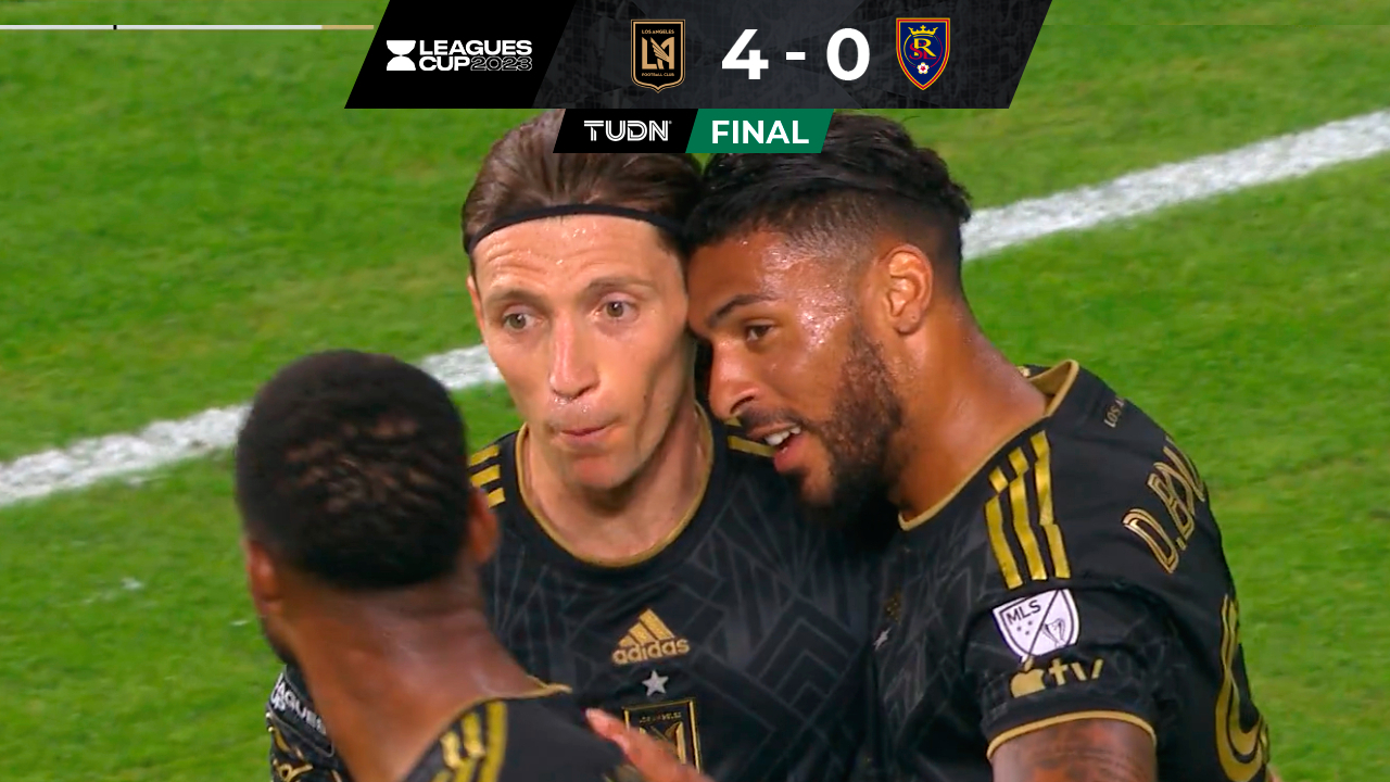 Resumen | ¡Aplanadora! LAFC golea a Real Salt Lake y está en Cuartos | TUDN Leagues Cup | TUDN