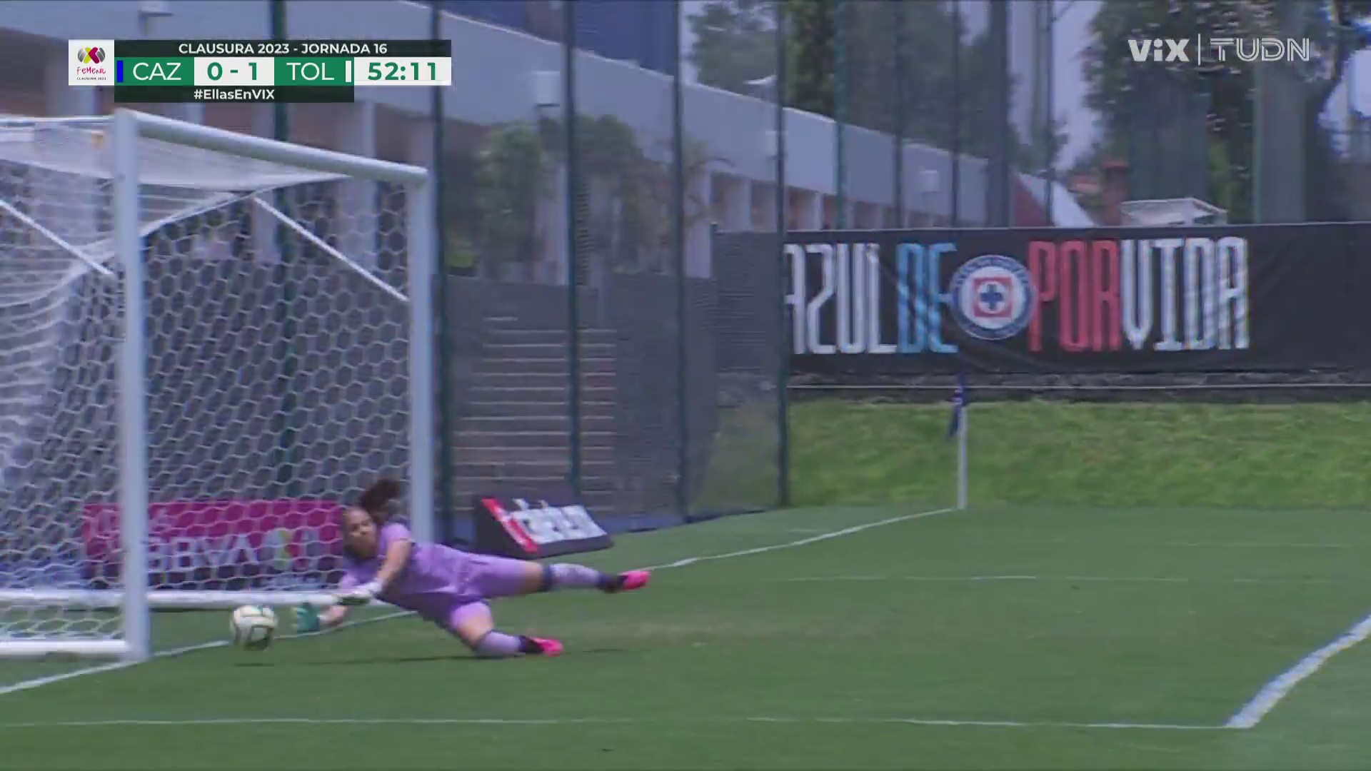 ¡Gracias Itzayana! La portera de Cruz Azul le arrebata el gol a Durón ...