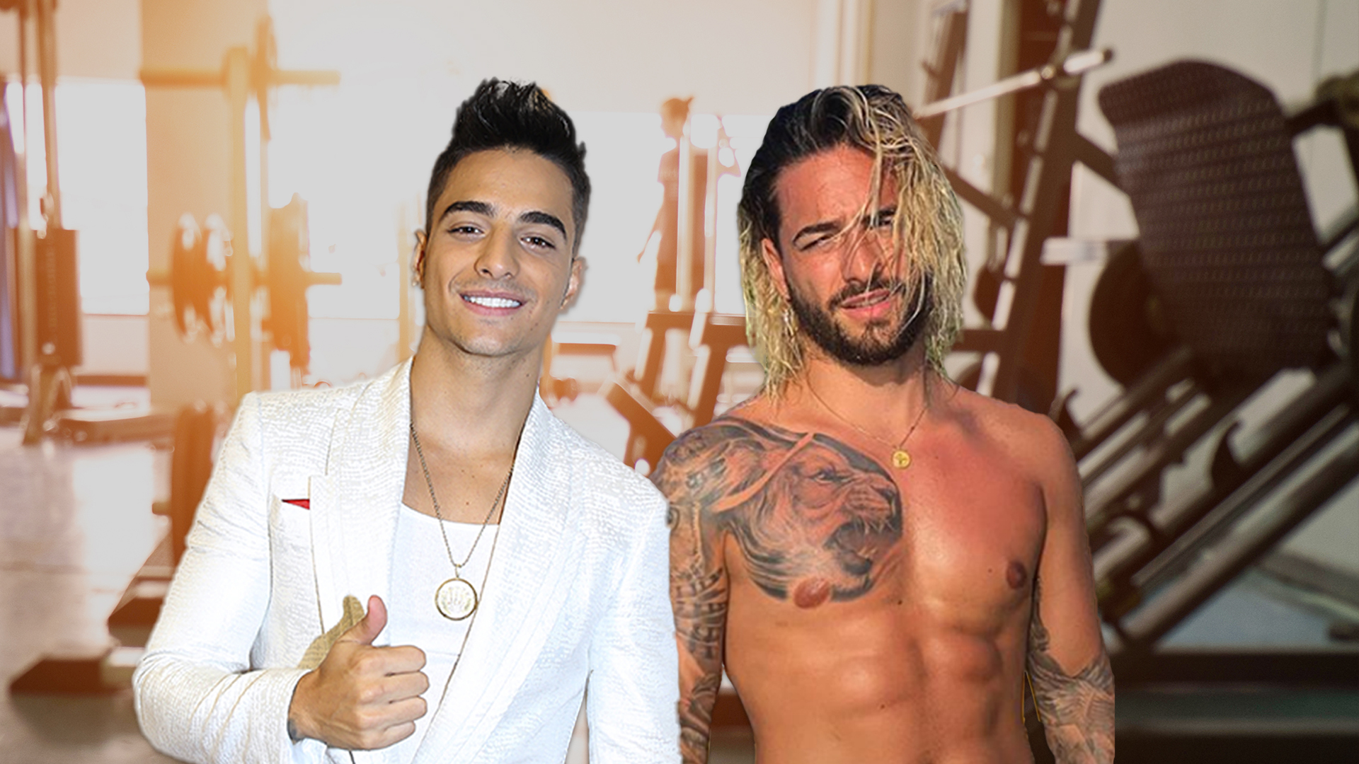 Maluma "era un flaquito": el entrenador que le cambió el cuerpo al ...