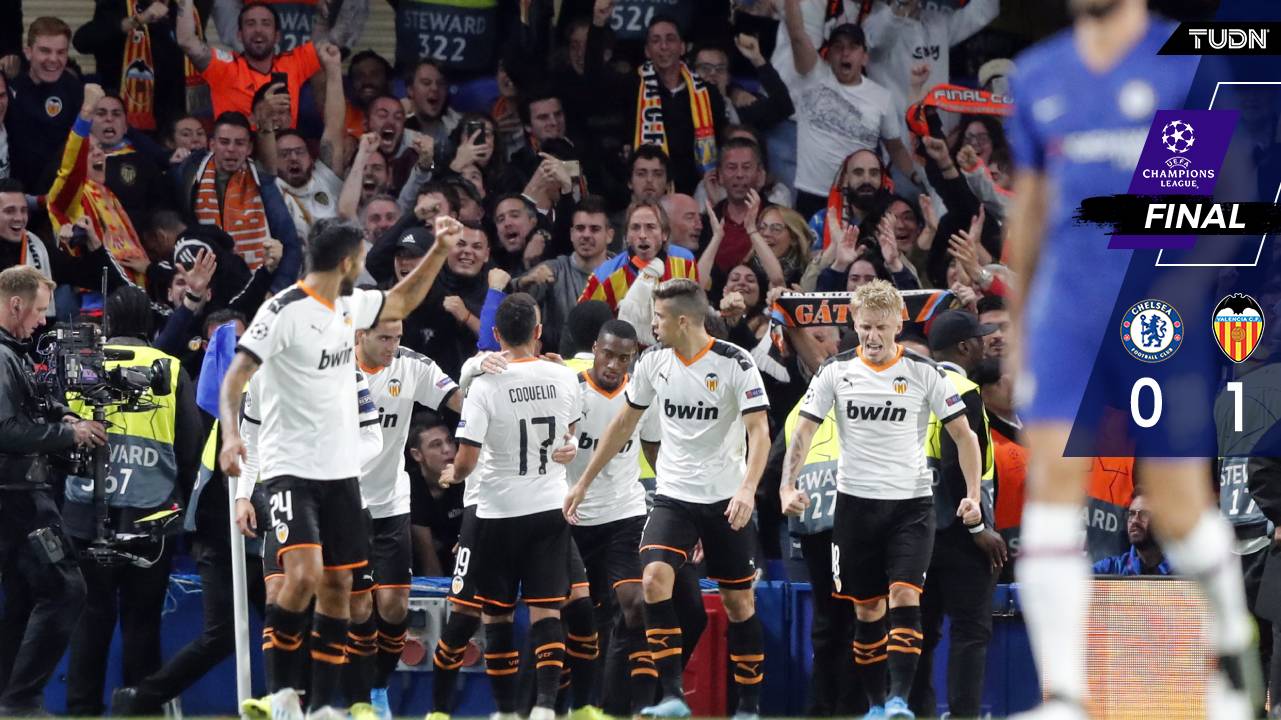 Valencia derrota 1-0 al Chelsea en primer juego de la UEFA Champions ...