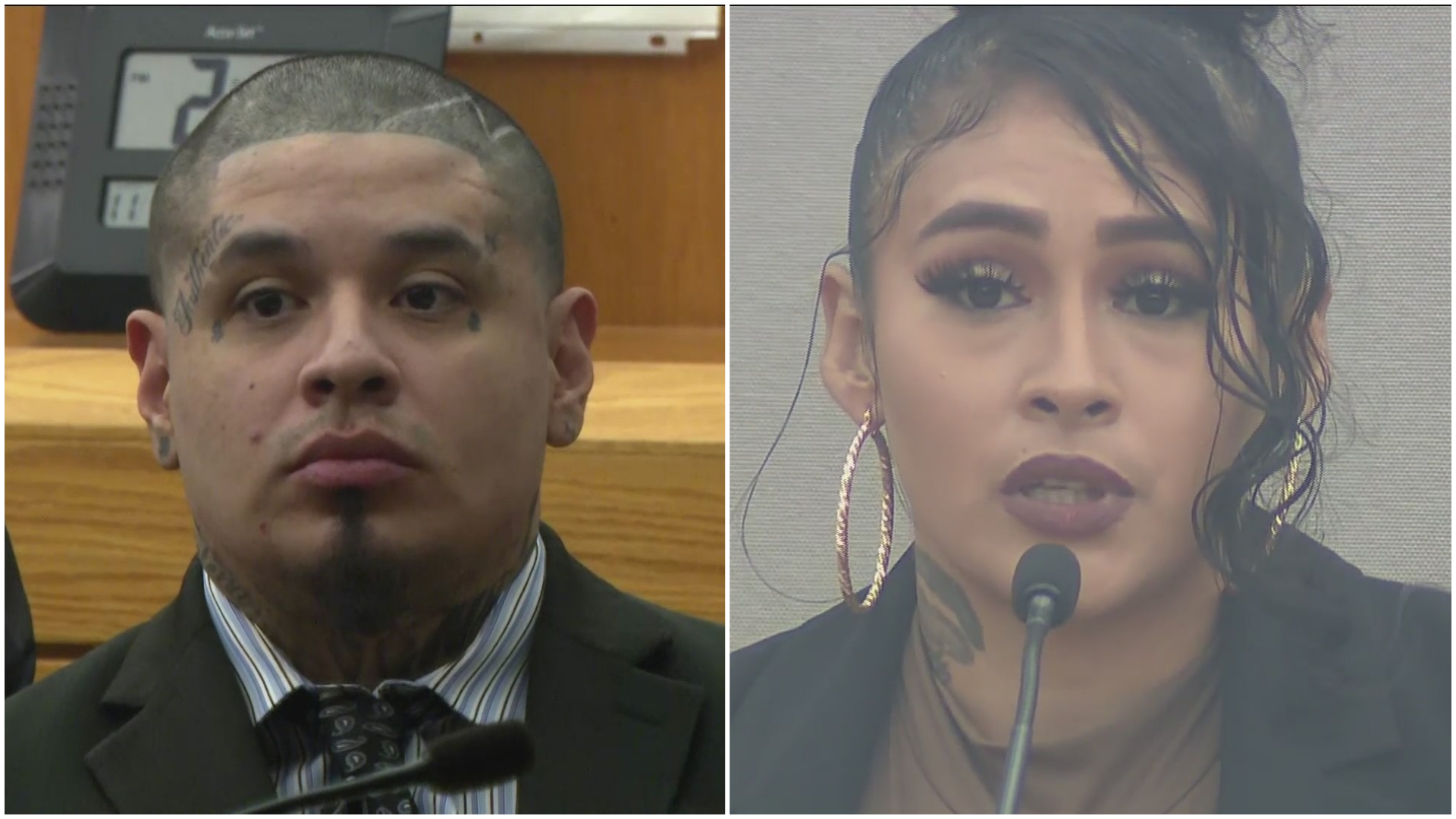 Selena Villatoro, ex pareja del reo Néstor Hernández, habla en el ...