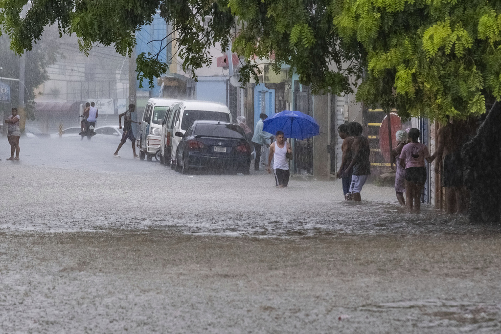 Tormenta tropical Franklin toca tierra en República Dominicana: se esperan grandes inundaciones ...