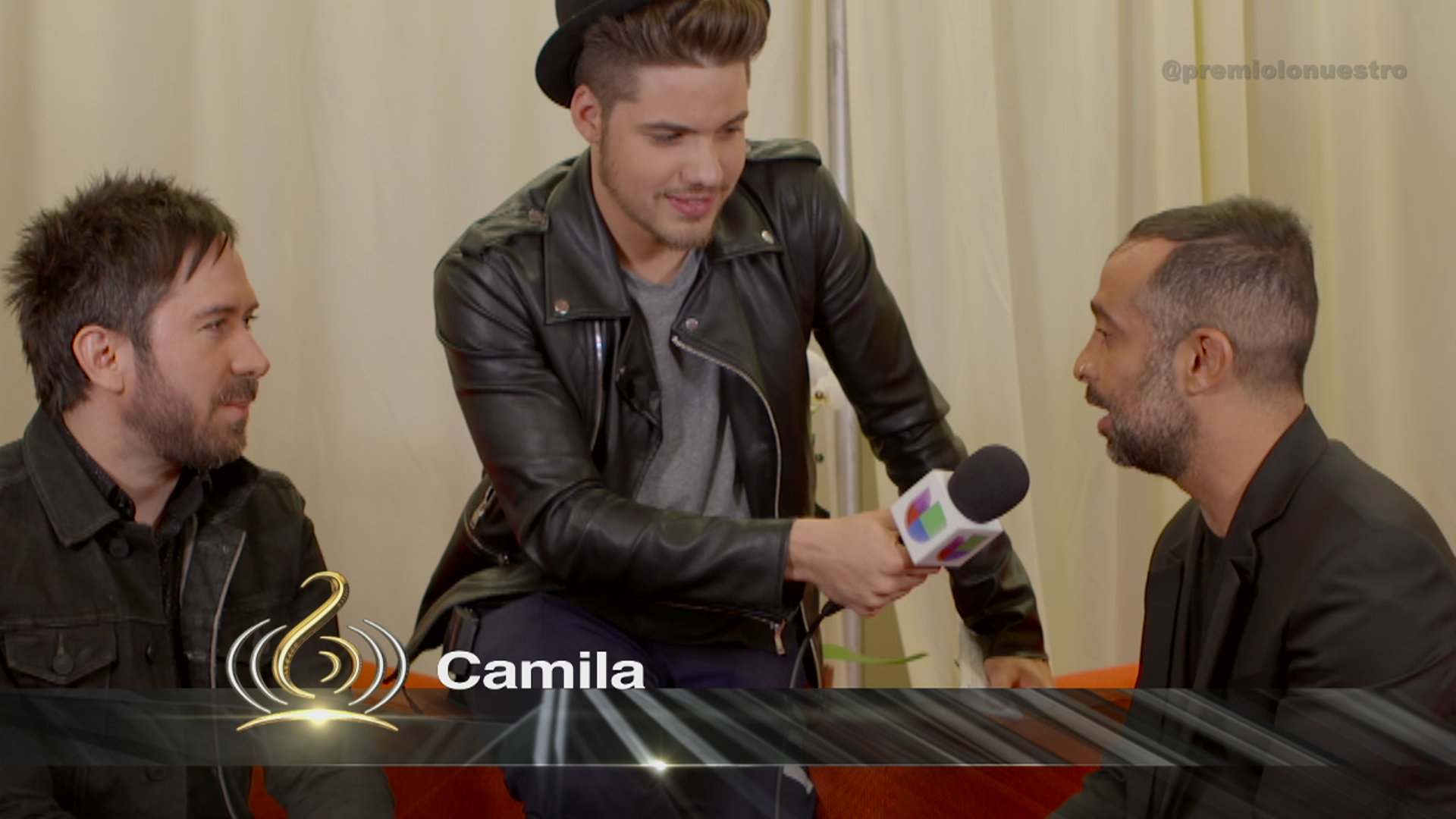 Premio Lo Nuestro - Entrevista con Camila ONLY XFINITY (No usar ...