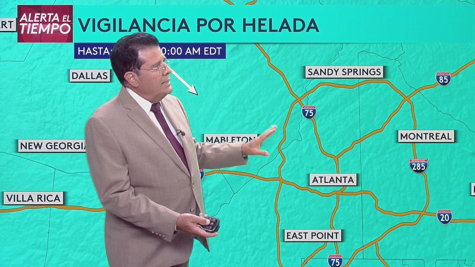 Activan una advertencia por congelamiento en gran parte de Georgia ...