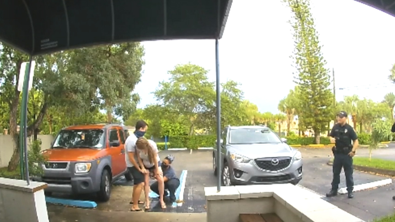 A video of a woman giving birth standing in a parking lot goes viral ...