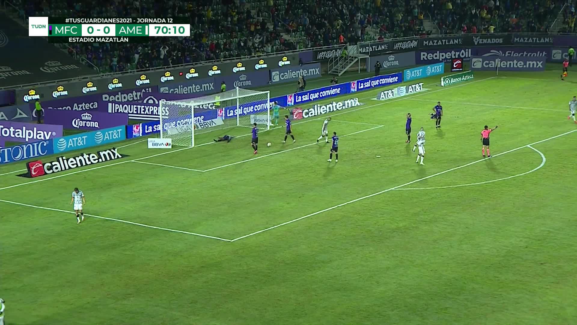 ¡AUTOGOL! de José Ortiz para América. | Deportes Liga MX | TUDN Univision