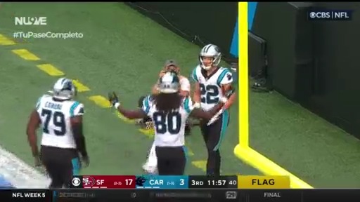 ¿Quién más? Los Panthers se acercan con TD de McCaffrey | Deportes ...