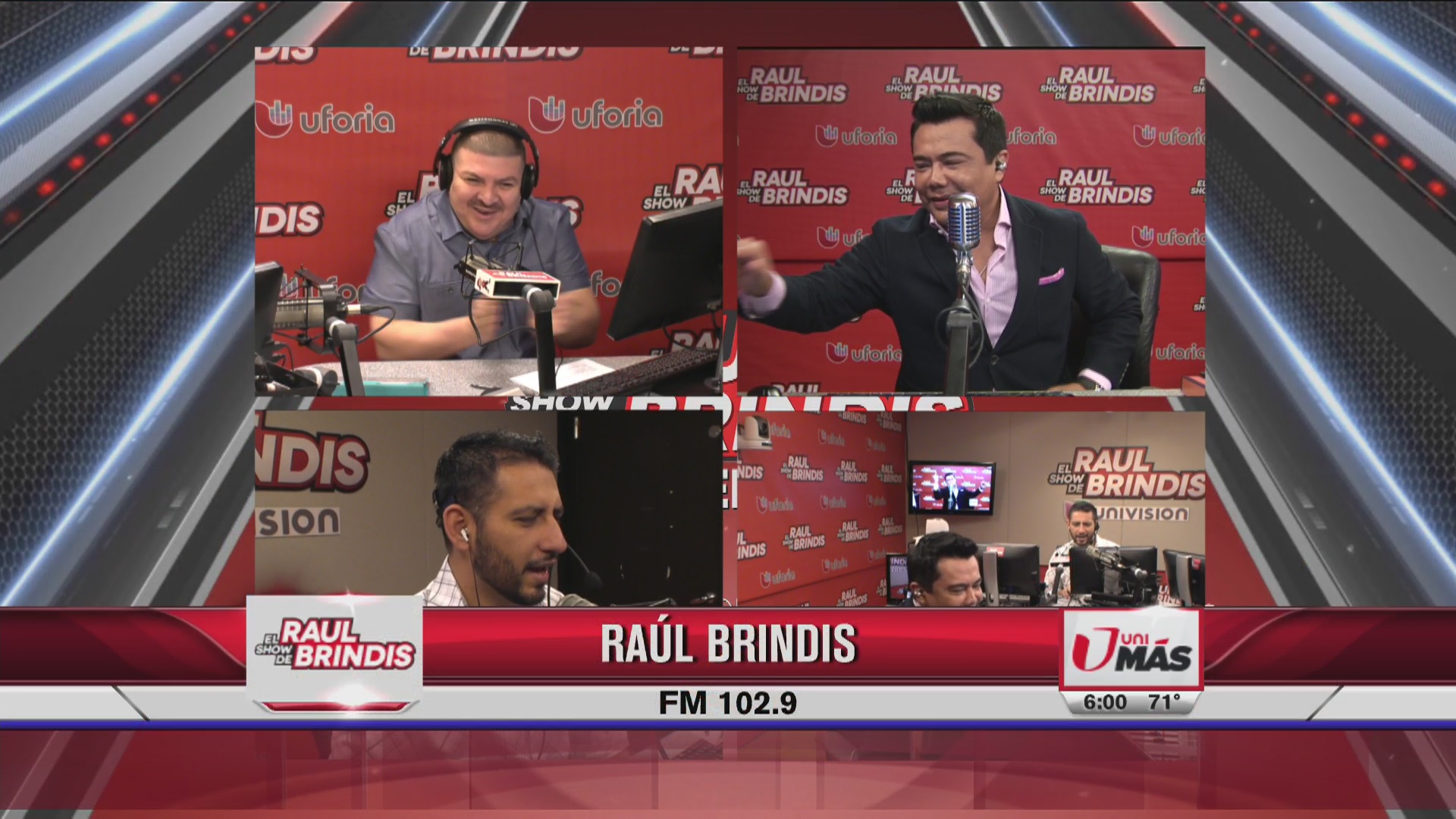 ¡El show de Raul Brindis ya está en vivo por Unimás! | Video ...