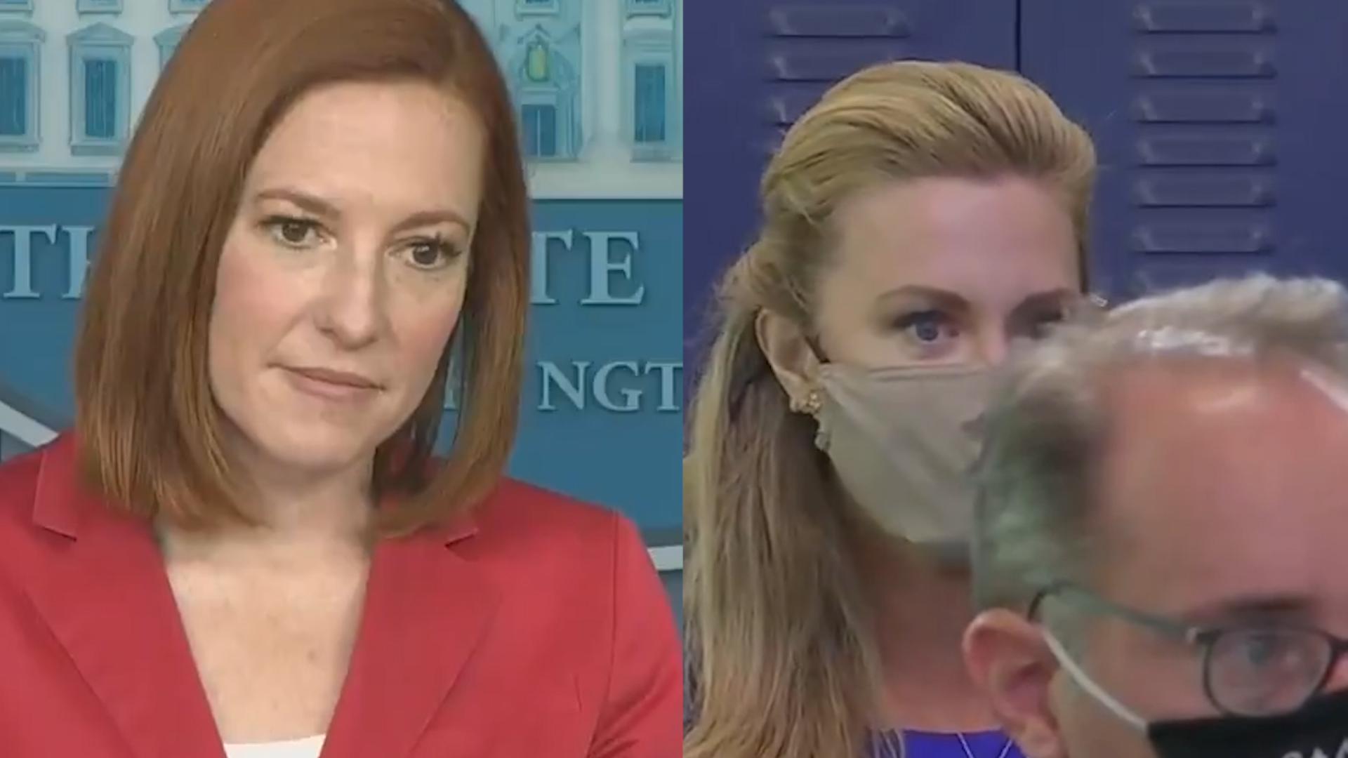 "¿Quién dice eso?”: el momento en que la secretaria de prensa de la ...