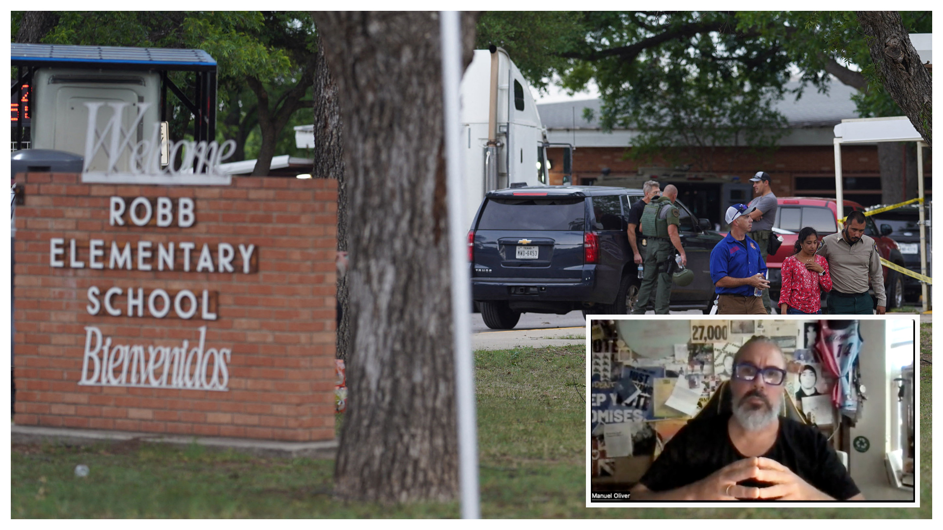 Manuel Oliver, padre de víctima de masacre de Parkland, reacciona al ...
