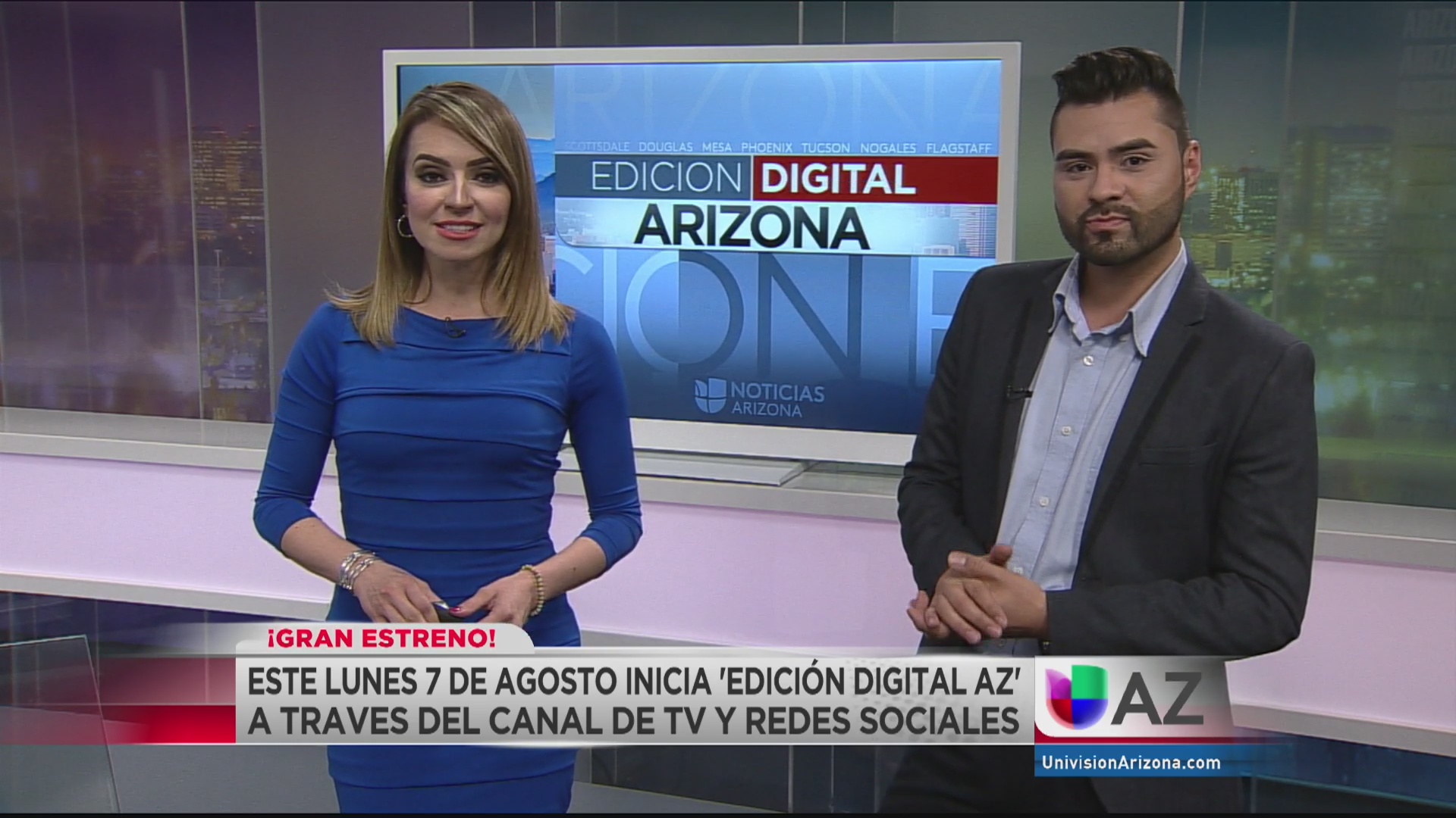 Este lunes 7 de agosto inicia Edición Digital Arizona | Video ...