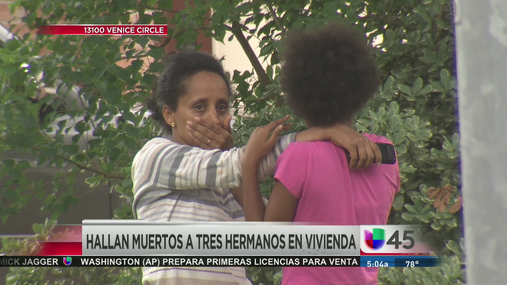 Madre Encontró A Sus Tres Hijos Asesinados Video Univision 45