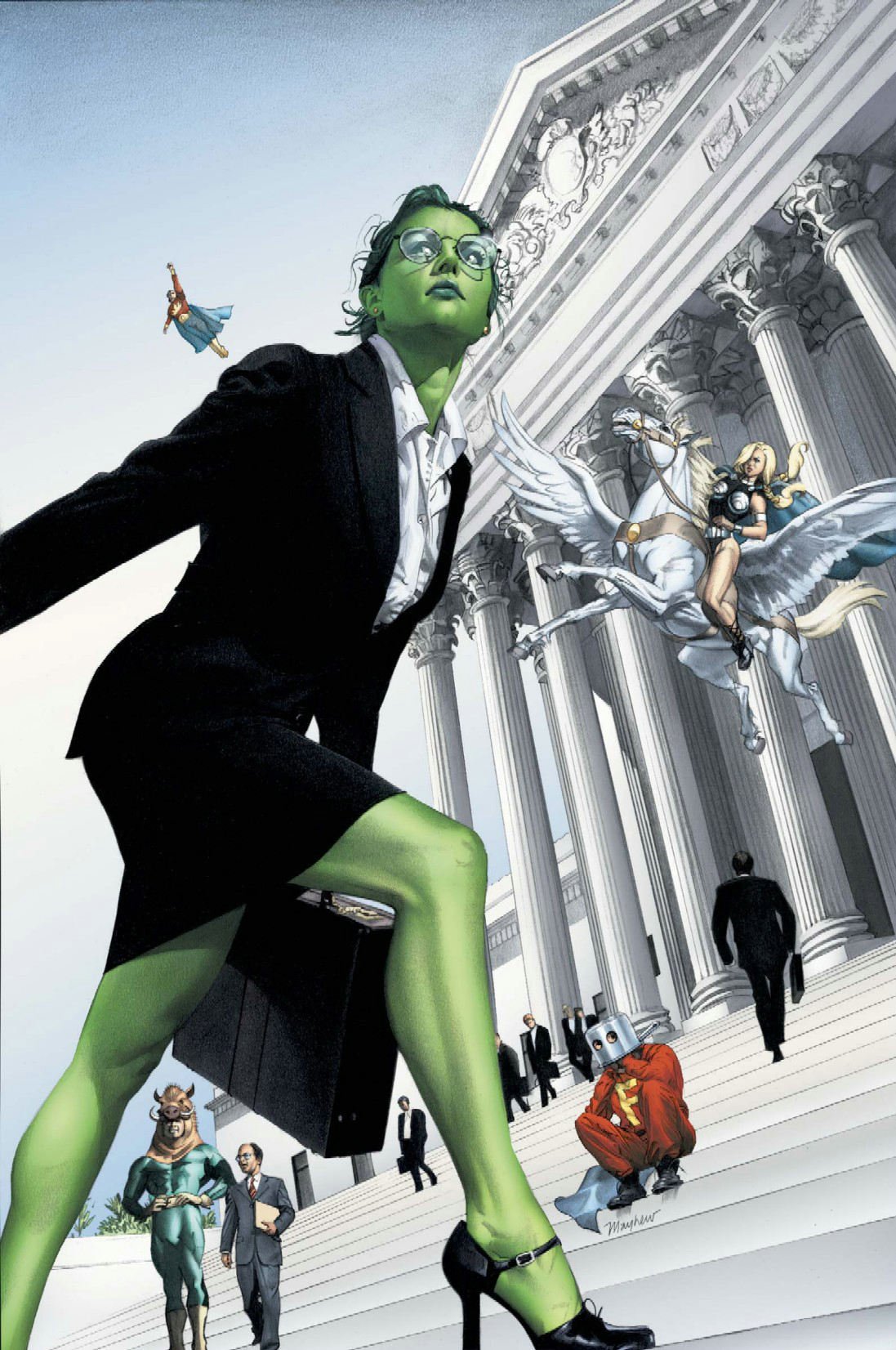Anuncian serie de She Hulk, creen que van a convertir a Hulk en mujer ...