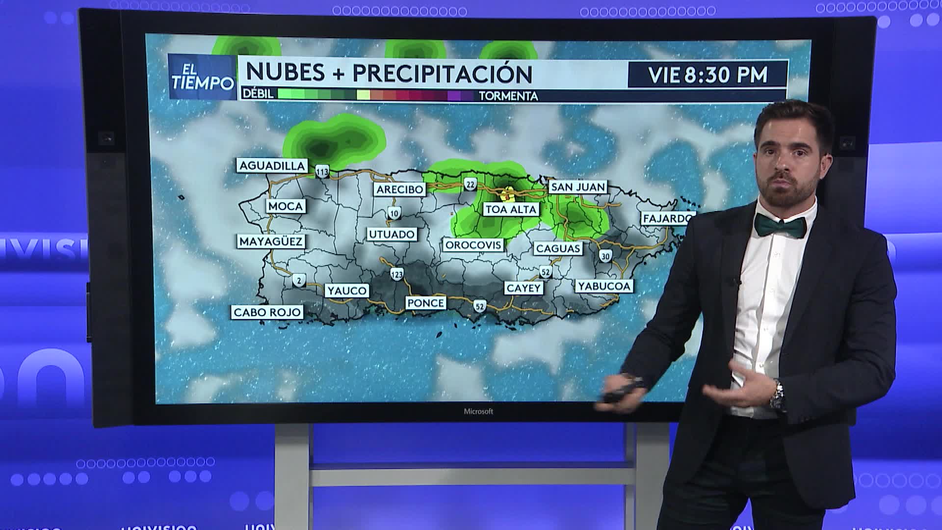 Abundante nubosidad y lluvias esporádicas para este viernes en Puerto Rico | Video | Univision ...