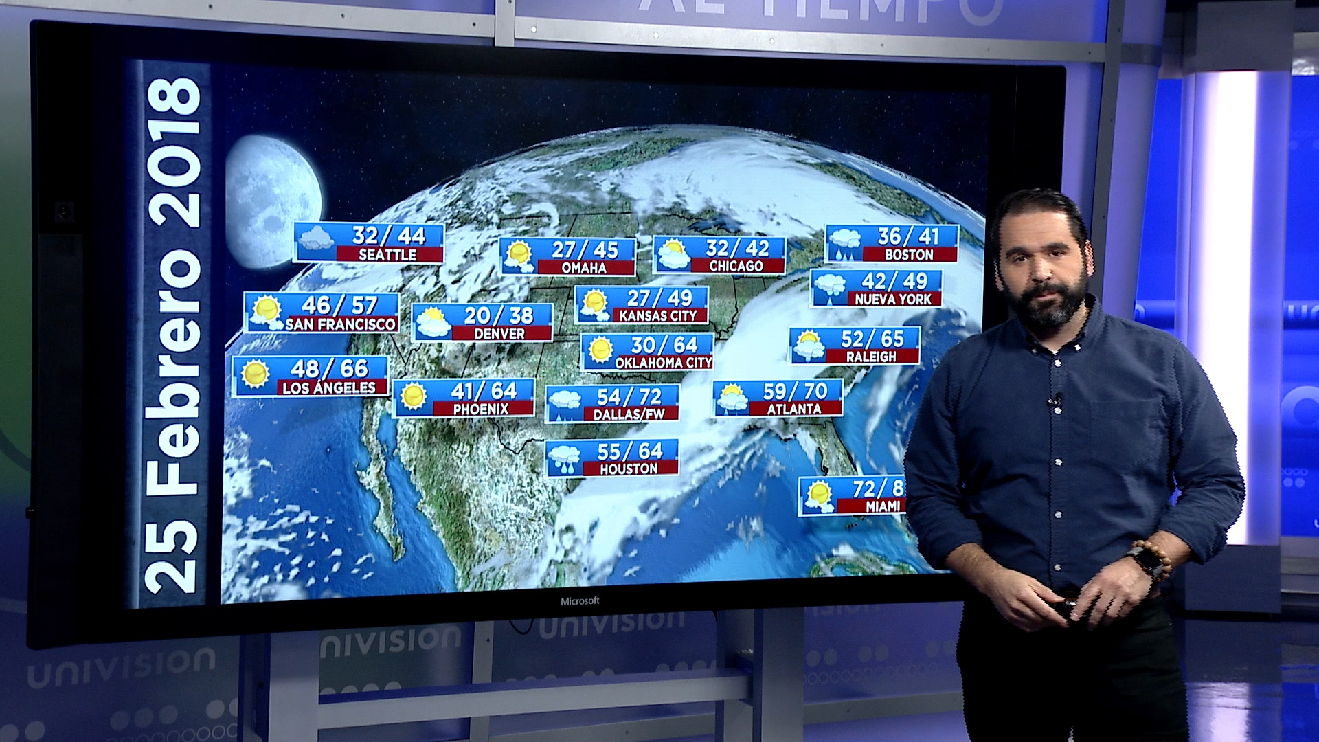 Precipitaciones en gran parte del país: este es el clima que nos espera ...