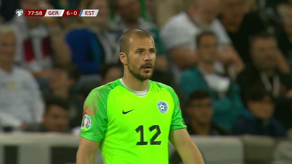 Madis Vihmann despeja el balón y aleja el peligro | Deportes UEFA Euro ...