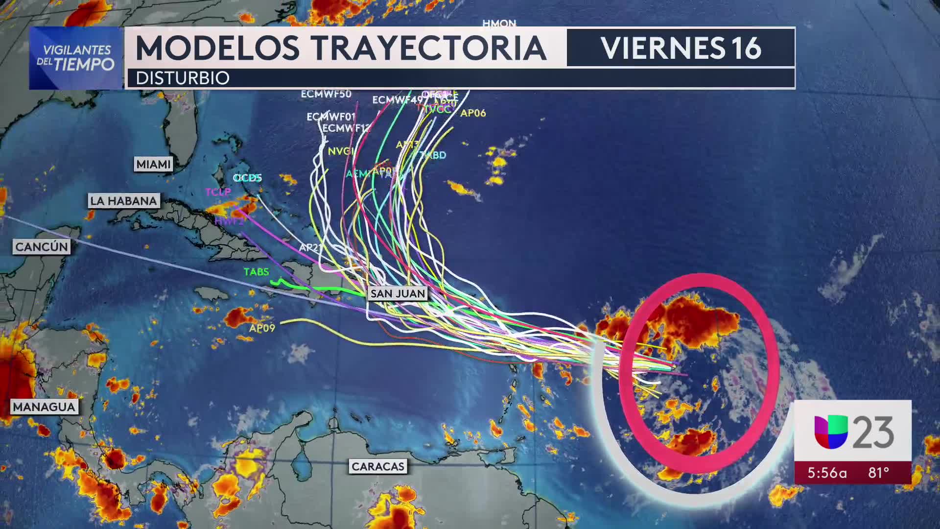 Emiten aviso de tormenta tropical para islas del Caribe por el potencial ciclón 5 | Video ...