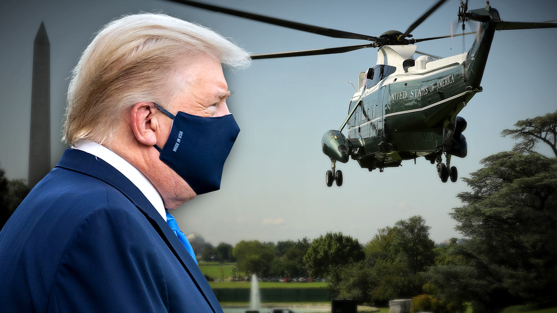 Así es el Marine One, el helicóptero en el que Trump fue trasladado al ...