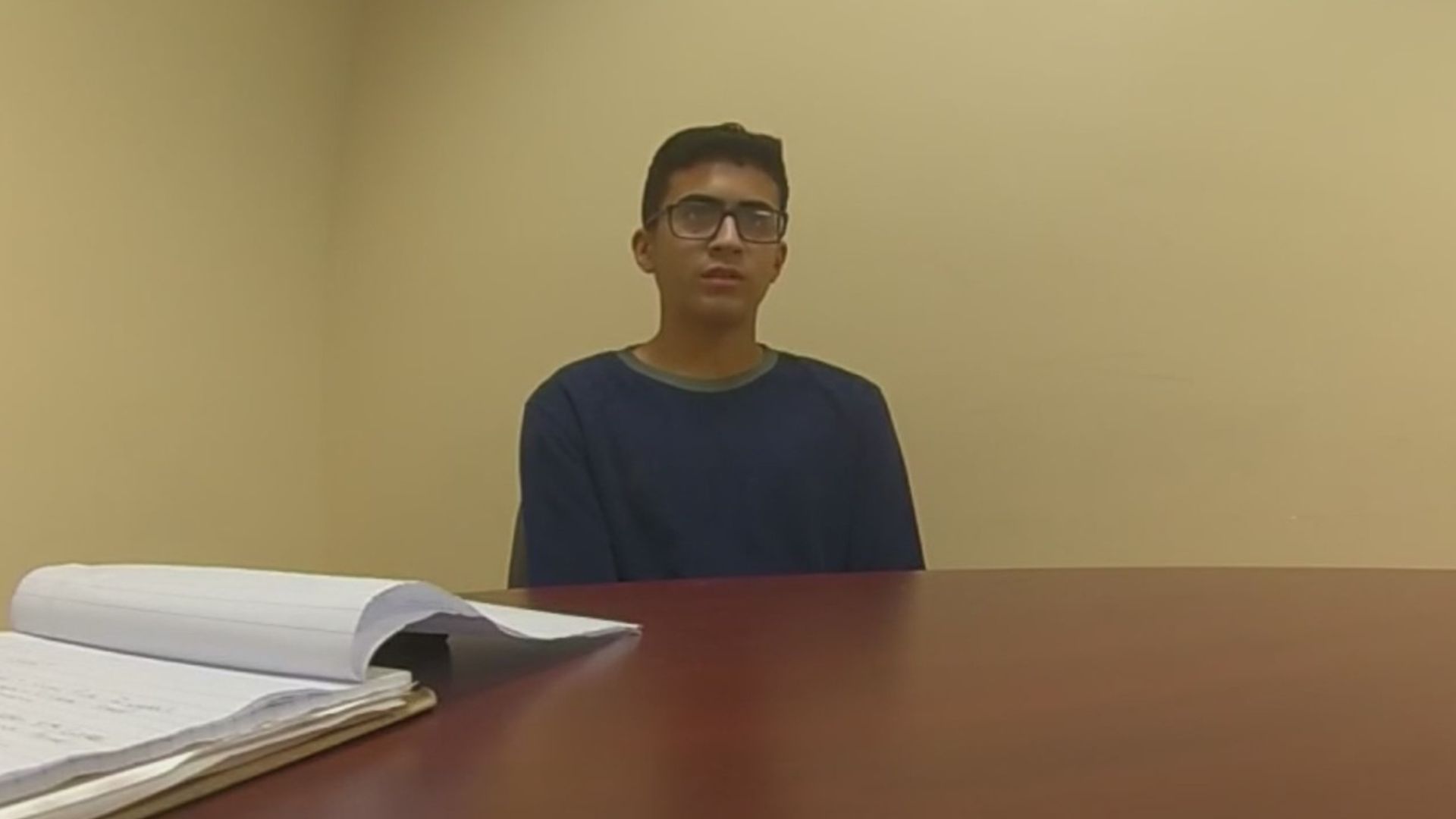 Revelan el video del primer interrogatorio de Derek Rosa con el momento ...