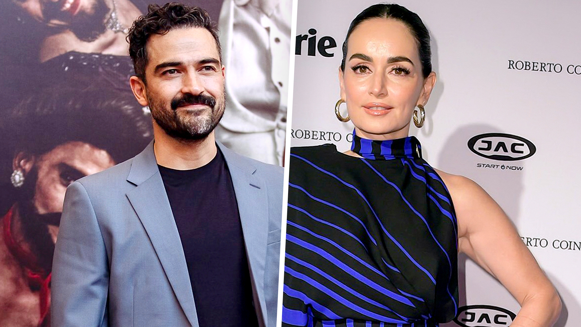 Captan a 'Poncho' Herrera y Ana de la Reguera en un evento en medio de rumores de romance ...