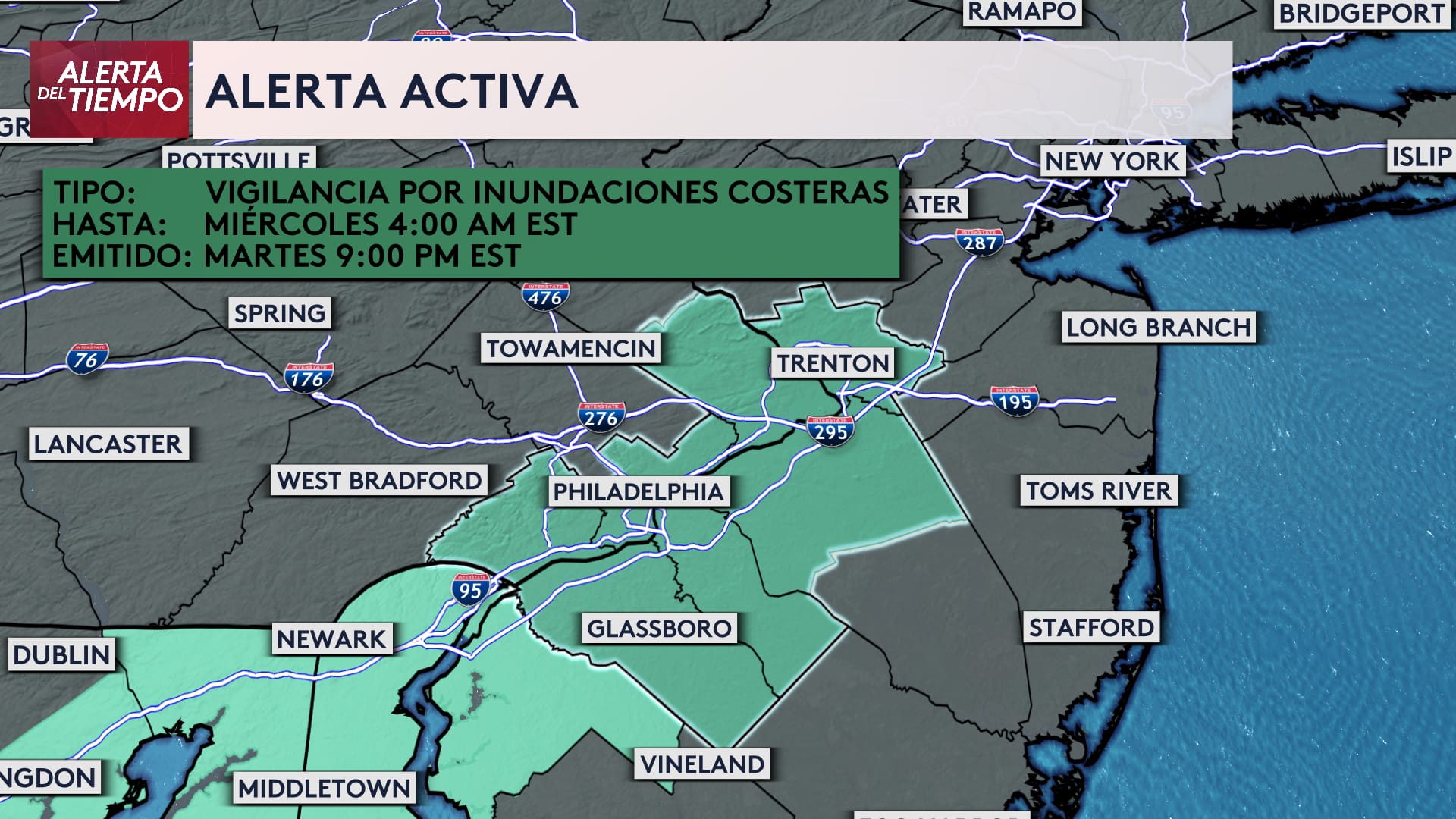 Alerta del Tiempo: nueva tormenta dejará lluvia y fuertes vientos en ...