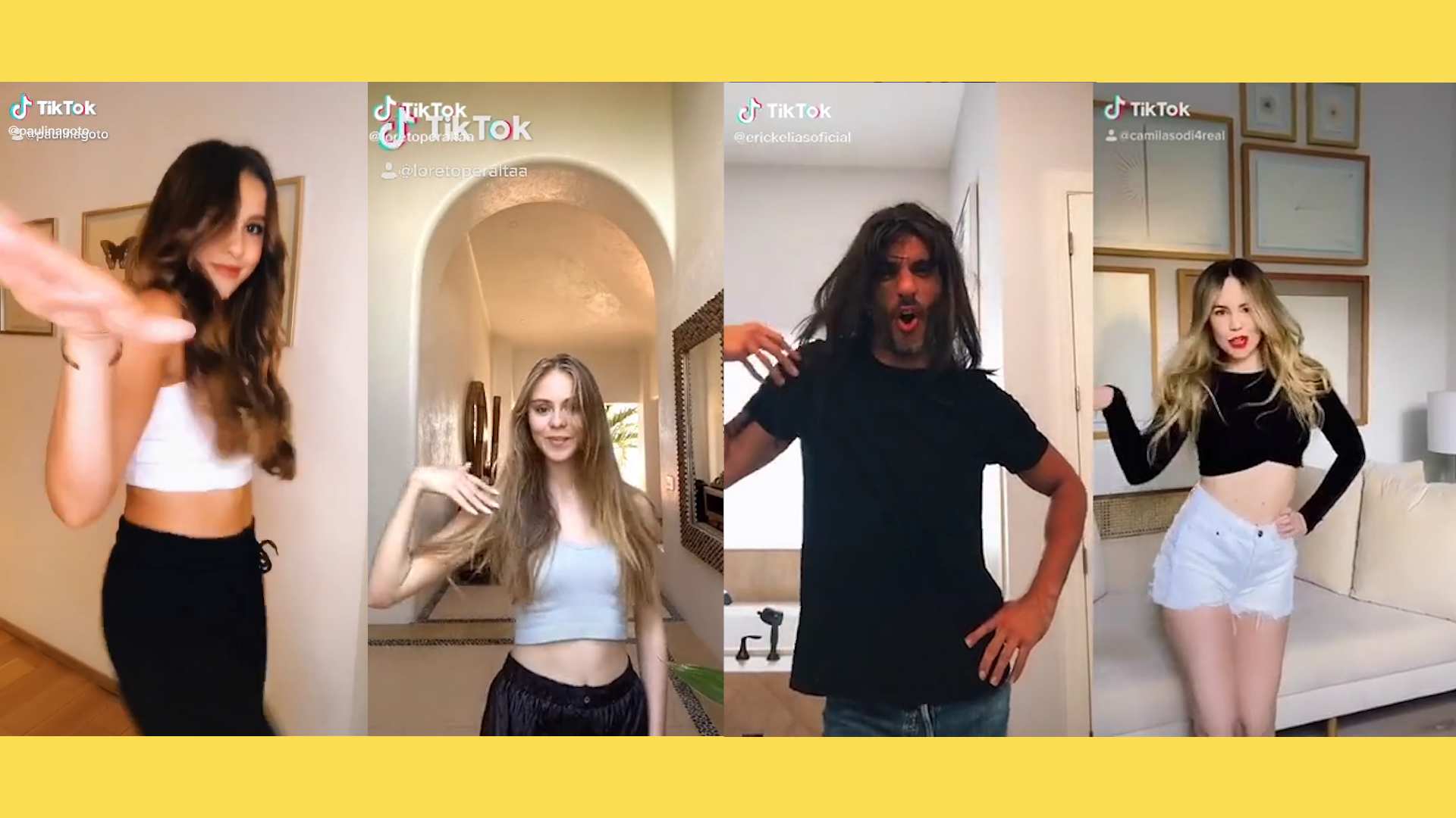 Loreto Peralta, Paulina Goto o Erick Elías ¿Quién gana en 'sensualidad' con el challenge de ...