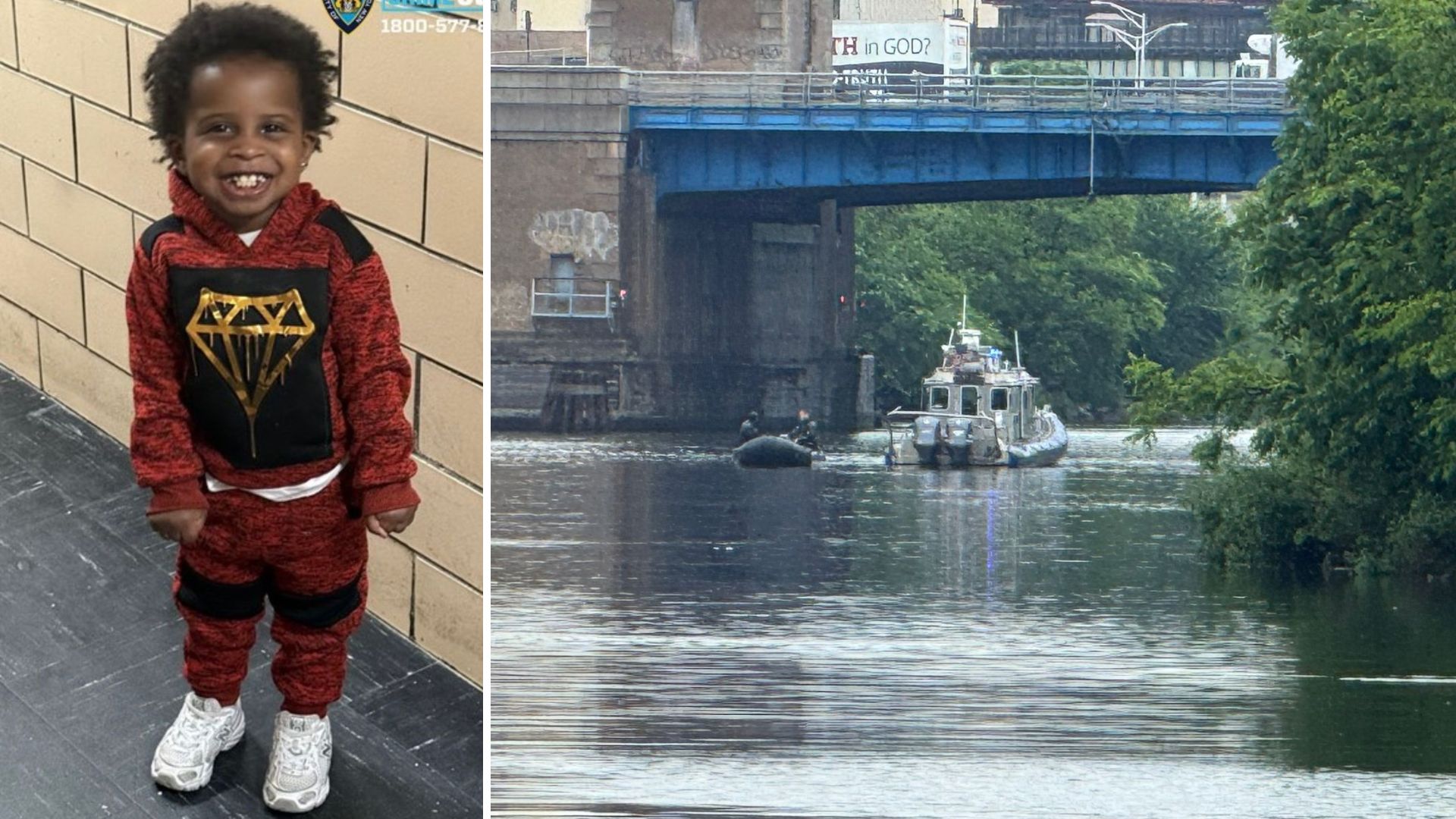 Padre arroja vivo a su hijo de 2 años desde puente en Nueva York y ...