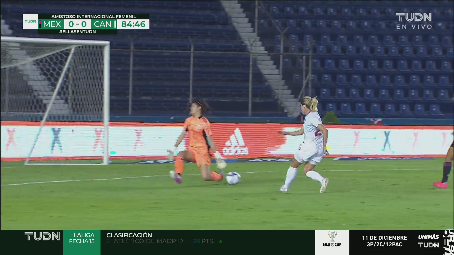 ¡México se salva! Pantalla de Huitema y Emily contiene a Lacasse | TUDN ...