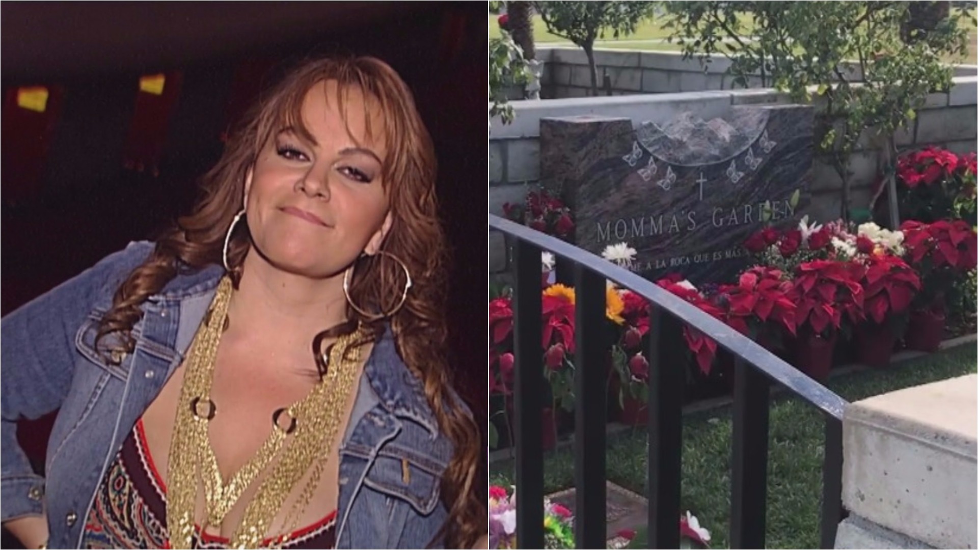 Se robaron el arbolito de Navidad que estaba en la tumba de Jenni ...