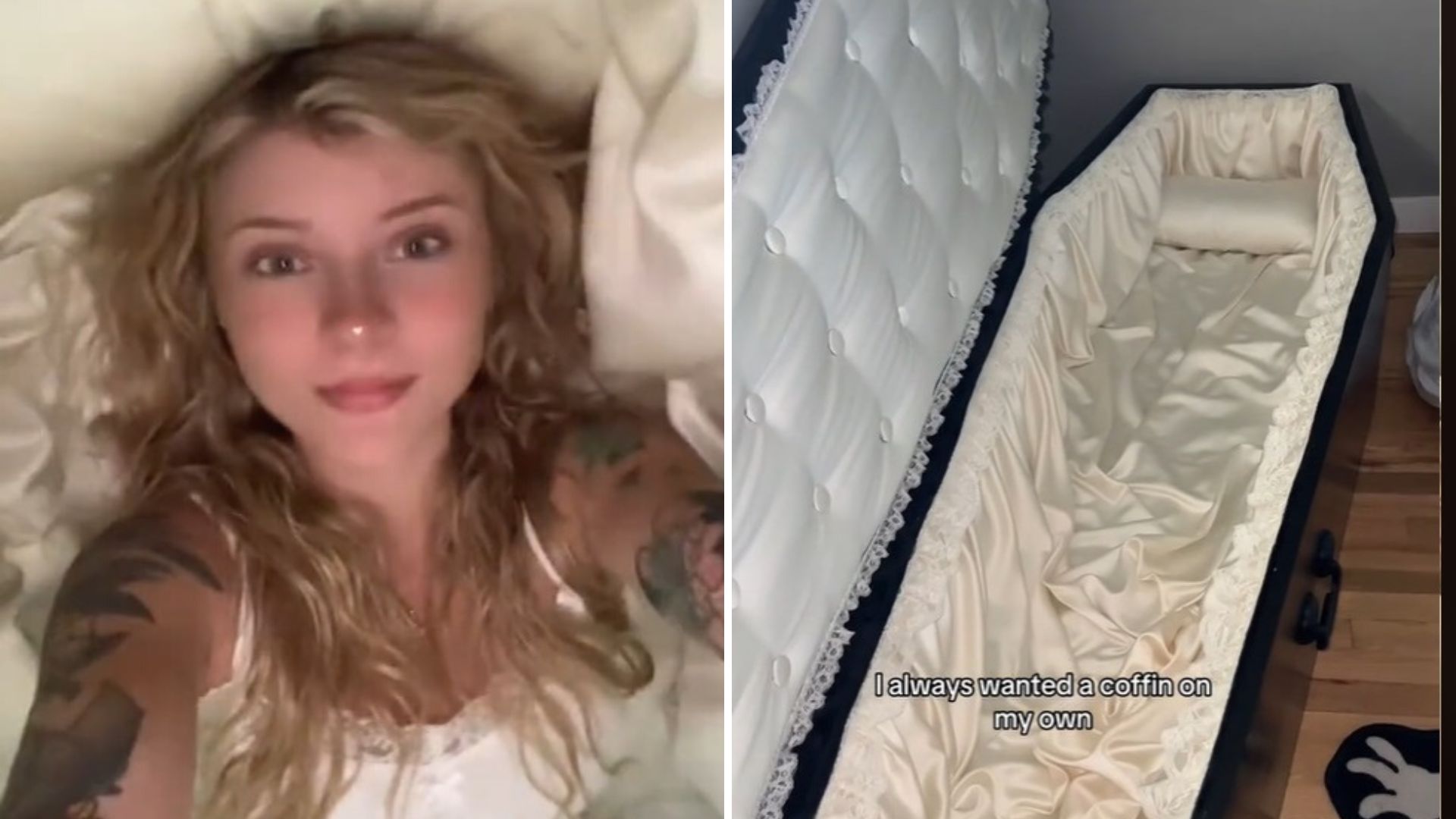 Mujer Se Vuelve Viral En Tiktok Al Revelar Por Qué Tiene Un Ataúd En Su