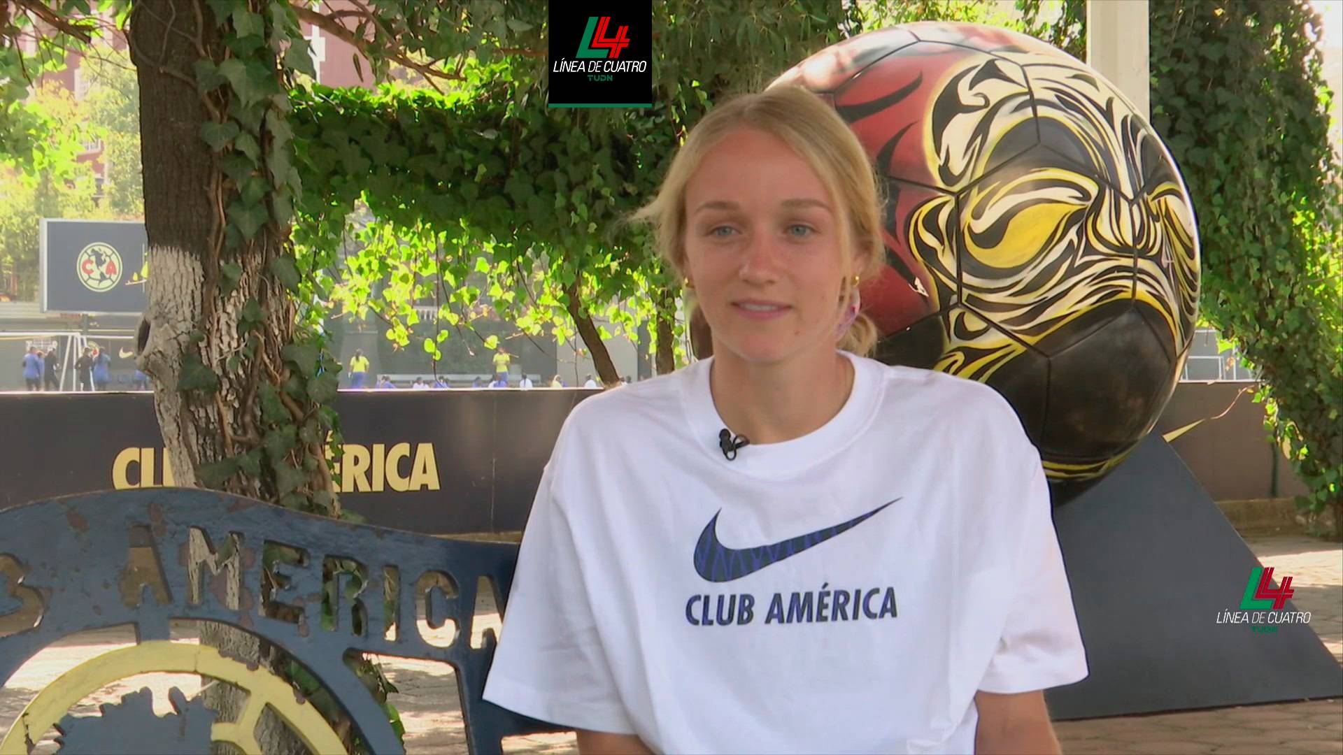 Sarah Luebbert y su regreso al América: "Extrañaba estar aquí" | TUDN ...