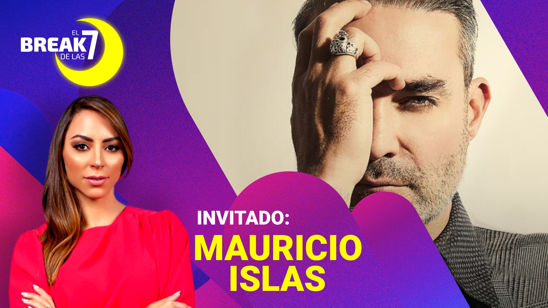 Mauricio Islas es el invitado de Carolina Rosario en El Break de las 7 ...