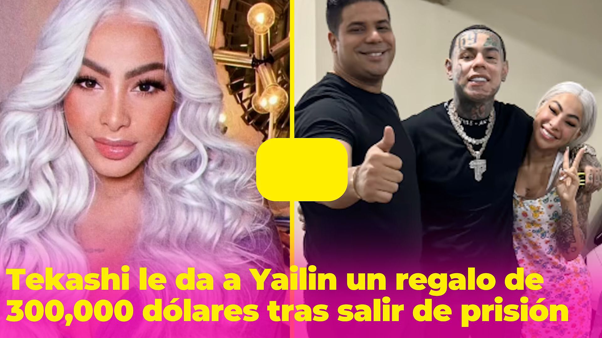 Tekashi sorprende a Yailin con un lujoso regalo tras salir de prisión: vale más de 300,000 ...