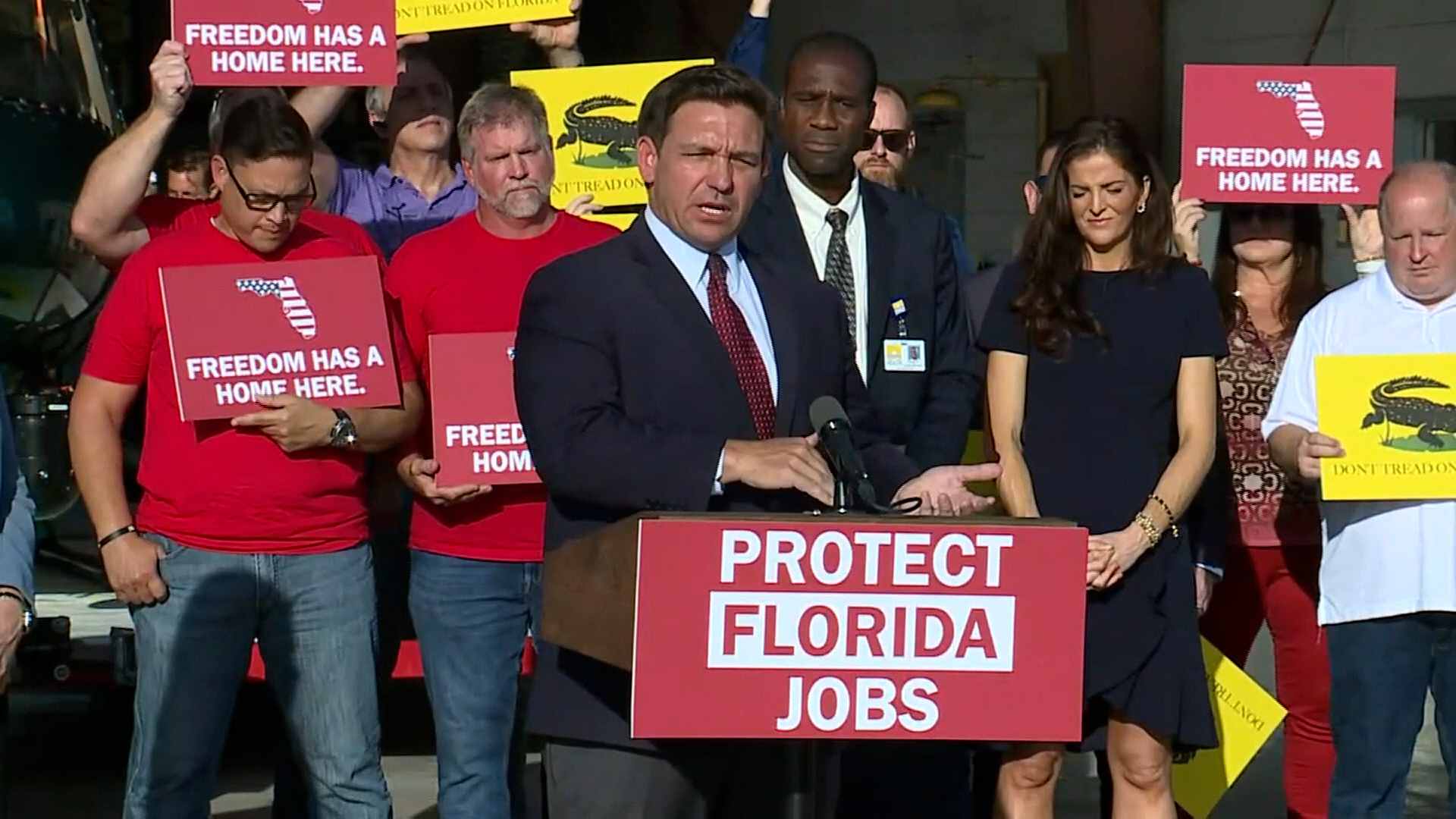 Ron DeSantis comienza su campaña para la reelección en Florida ...
