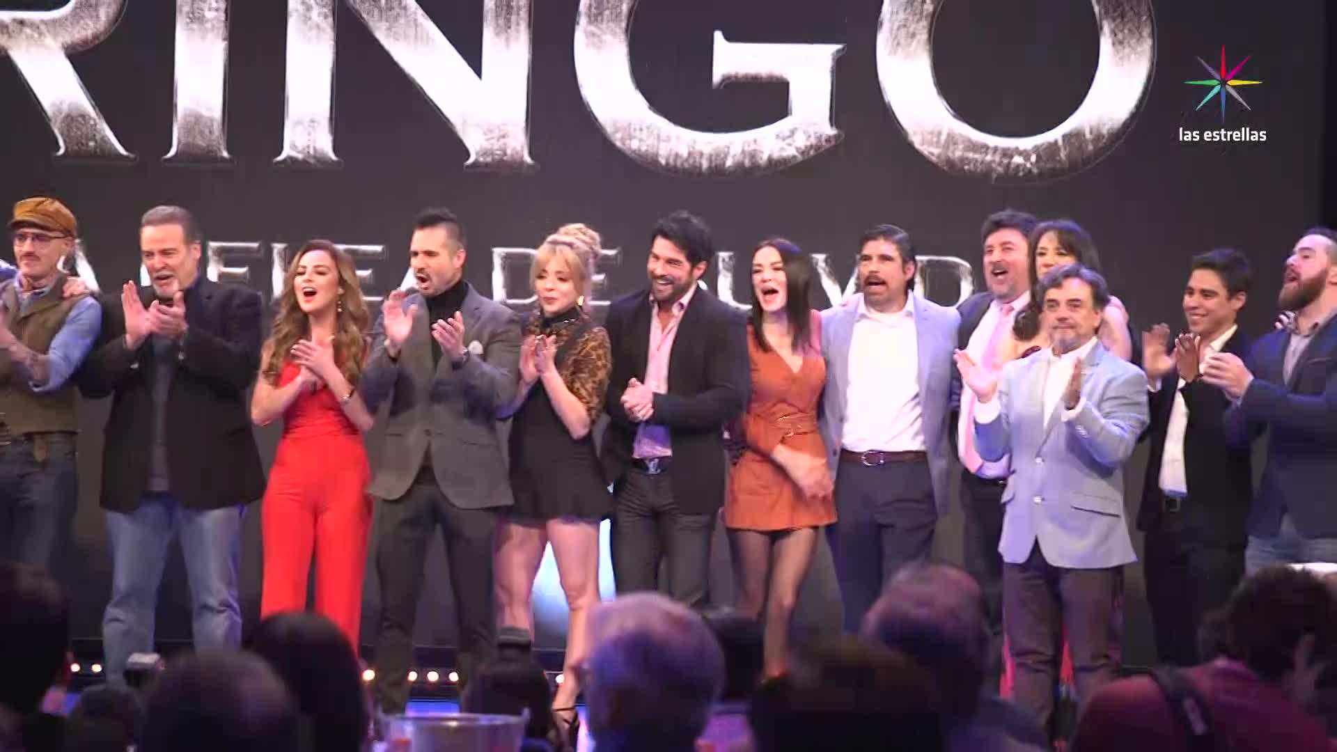 El elenco de la telenovela ‘Ringo’ hace su debut ante los medios de ...
