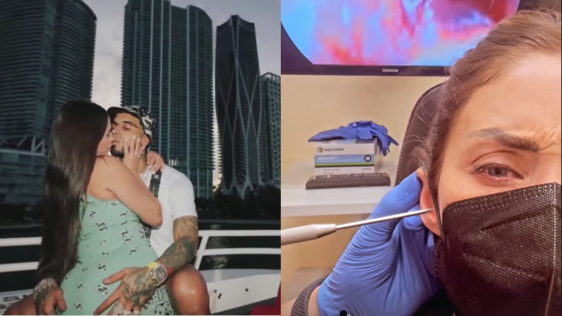 Anuel aparece con una nueva mujer y Anahí sigue afectada de un oído ...