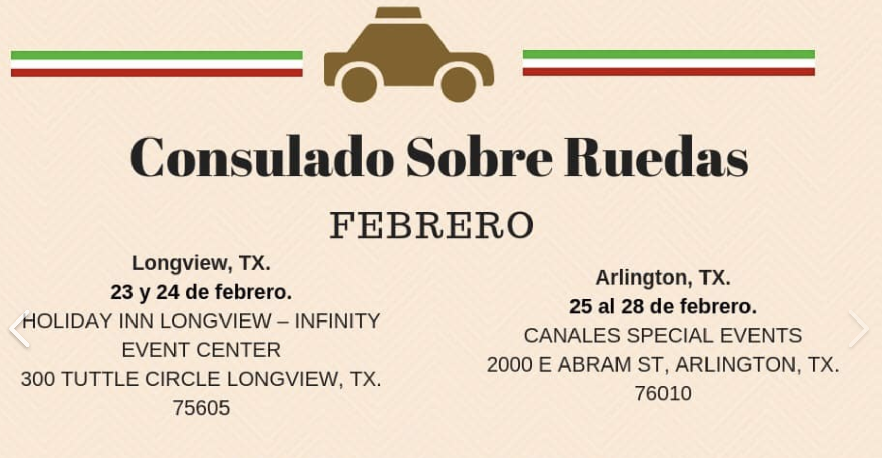 Consulado Sobre Ruedas anuncia próximas fechas y ciudades | Univision ...