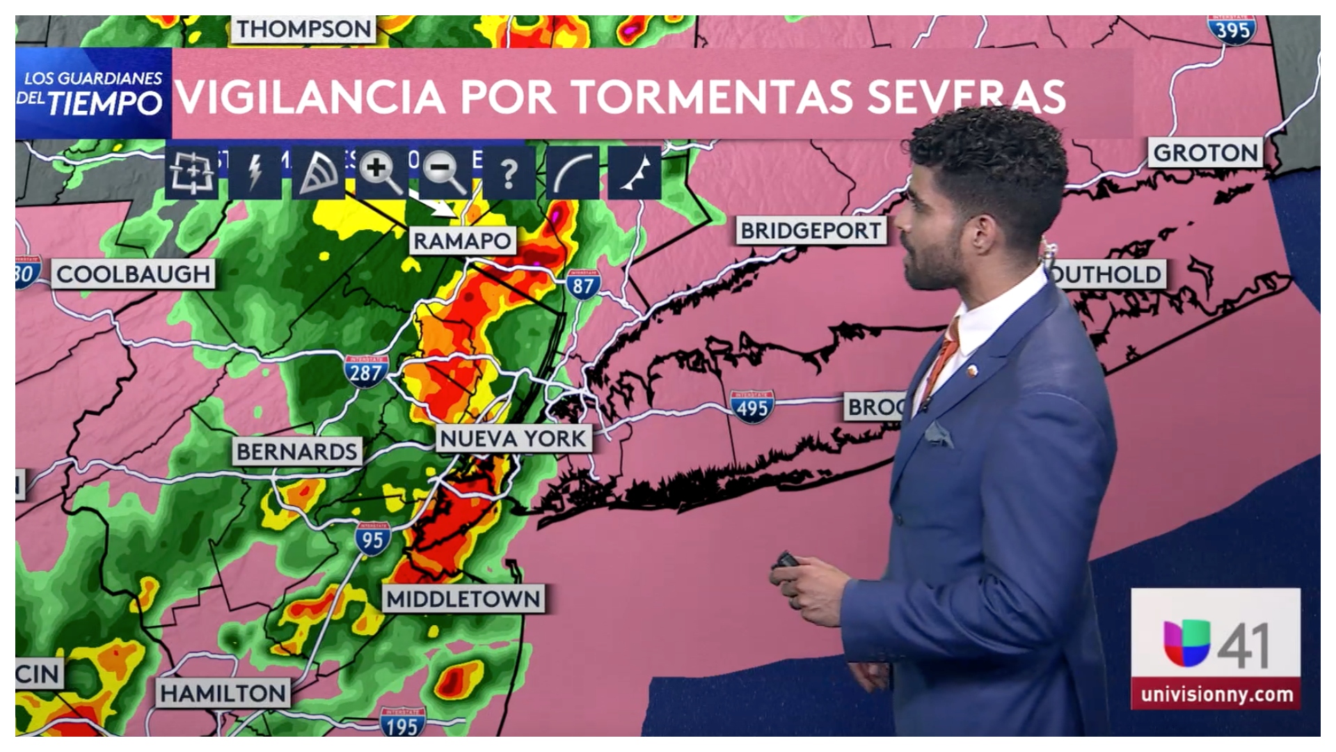 Vigilancia por tormentas severas en gran parte de nuestra región ...