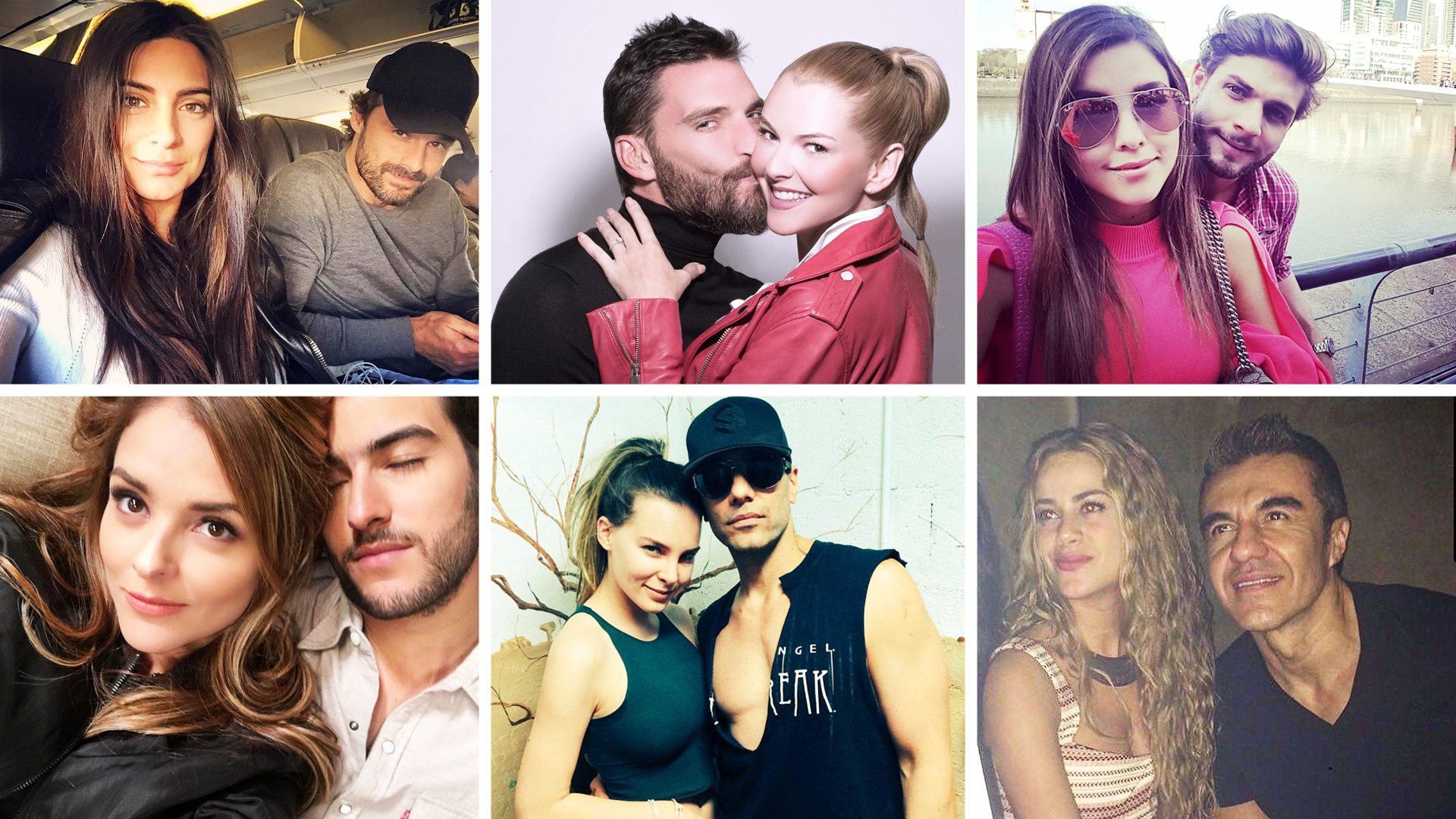 Estas parejas de actores derrocharon amor en el 2016 | Shows | Univision