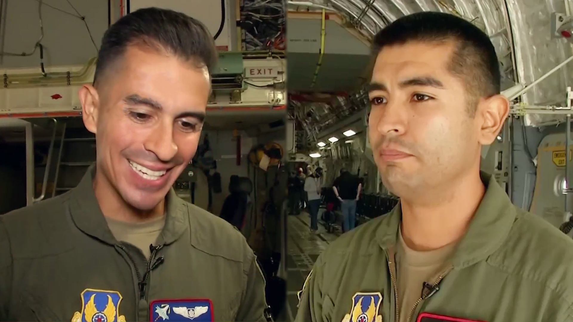 Dos pilotos hispanos comparten su orgullo al poder trabajar en la Base ...
