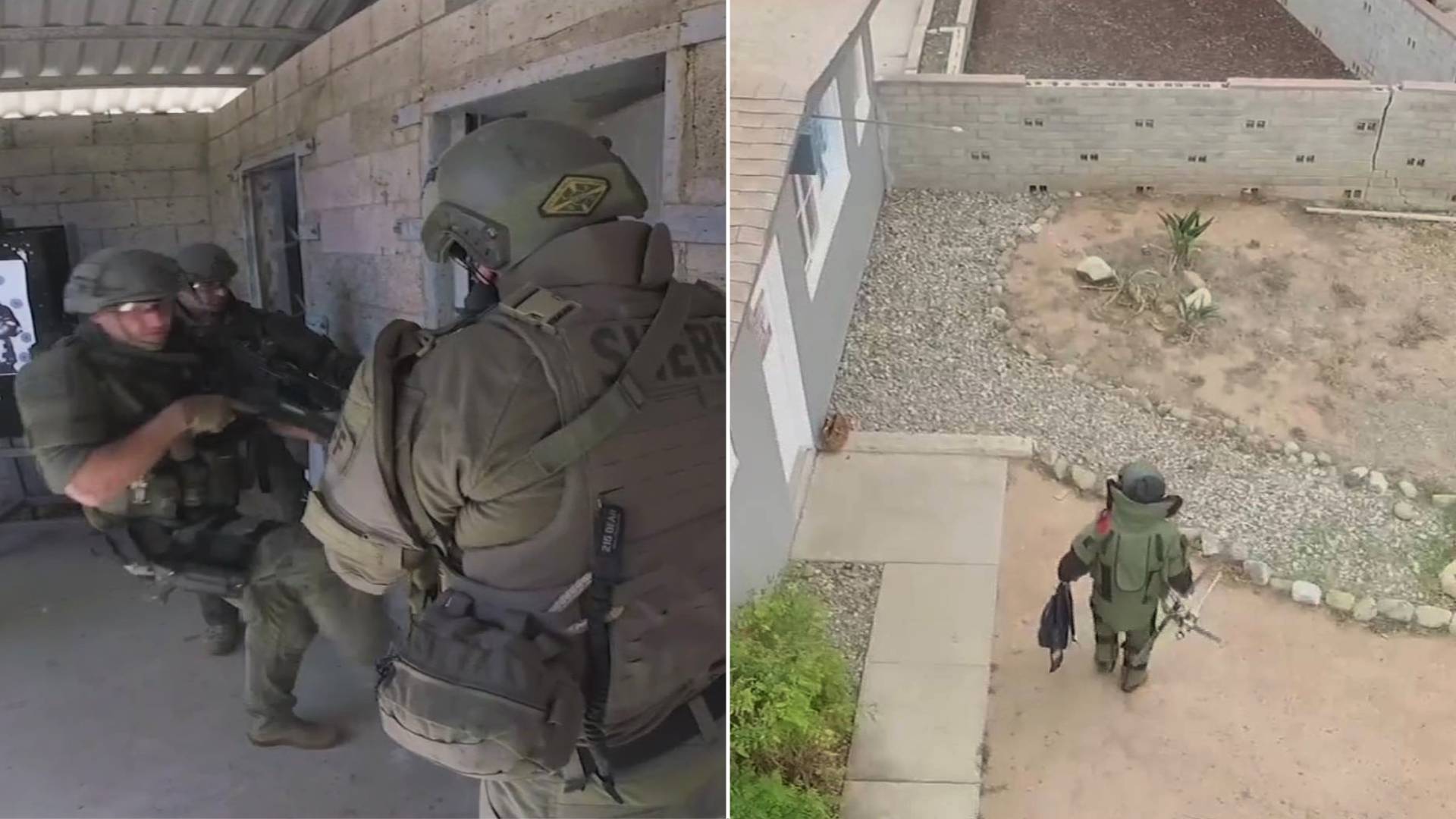 El duro trabajo al que se enfrentan agentes de SWAT en Los Ángeles ...