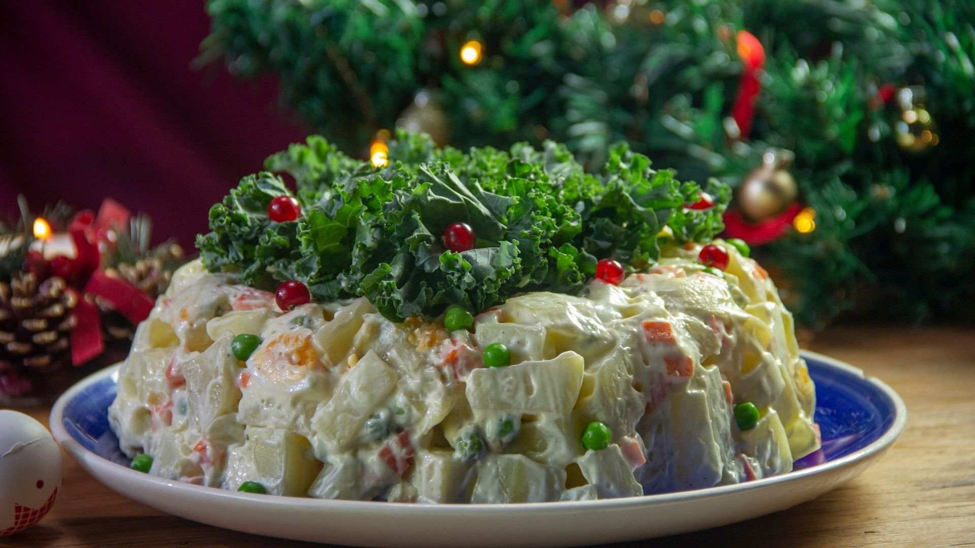 Ensalada rusa de Navidad | Delicioso | Univision