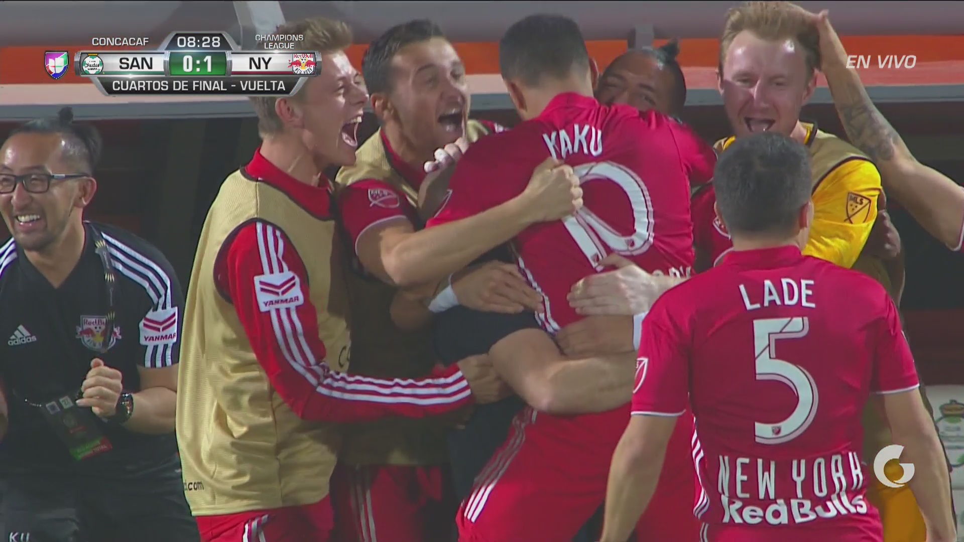 Danny Royer firma el 2-0 del New York que iguala la ventaja de Santos ...