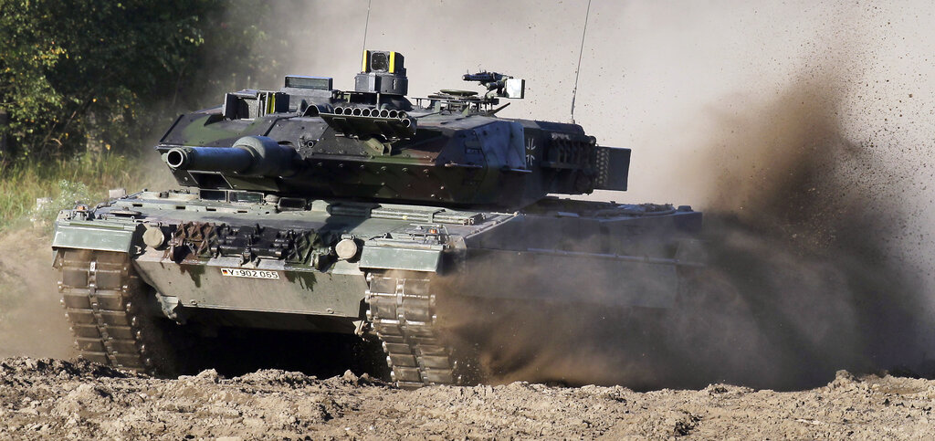 Guerra de Ucrania: Leopard 2, los "mejores tanques de combate del mundo ...