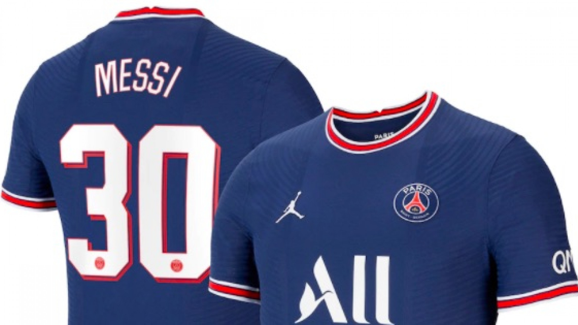 Ya está a la venta la playera del PSG personalizada con el nombre de ...