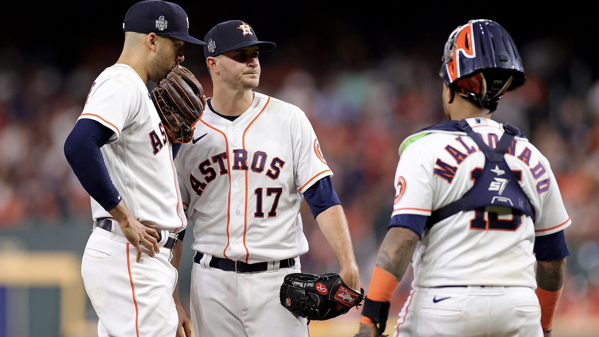 Derrota de Houston Astros en el primero de la Serie Mundial contra los ...
