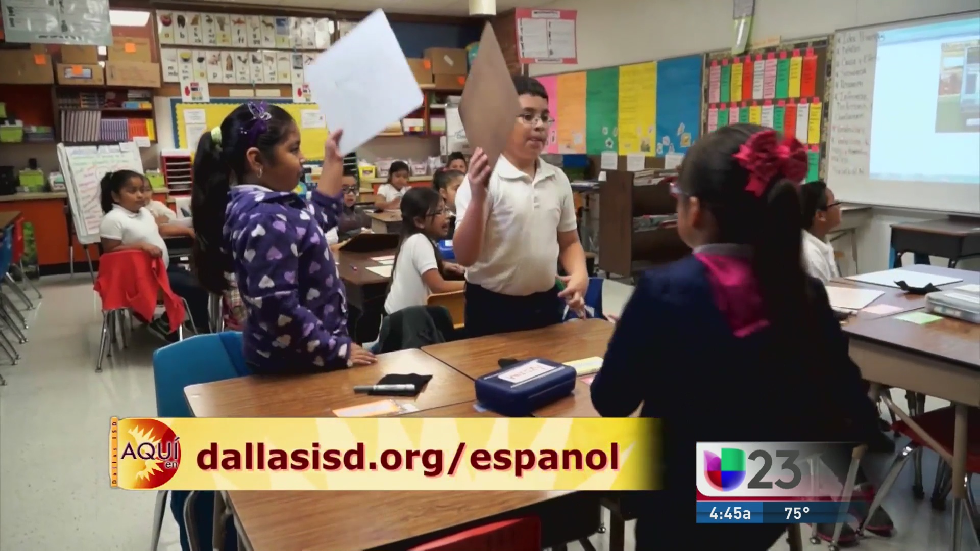 Aquí en Dallas DISD: Regreso a Clases | Video | Univision 23 Dallas Ft ...