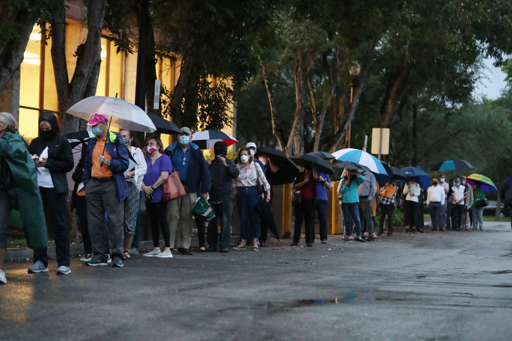 Long lines in Florida: some clues to who's winning the early voting in ...