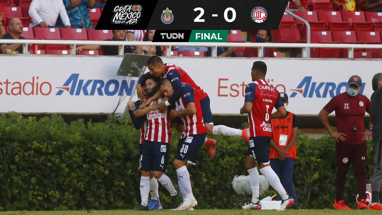 Chivas 2-0 Toluca, Grita México BBVA A2021: Resultado, goles y videosd ...